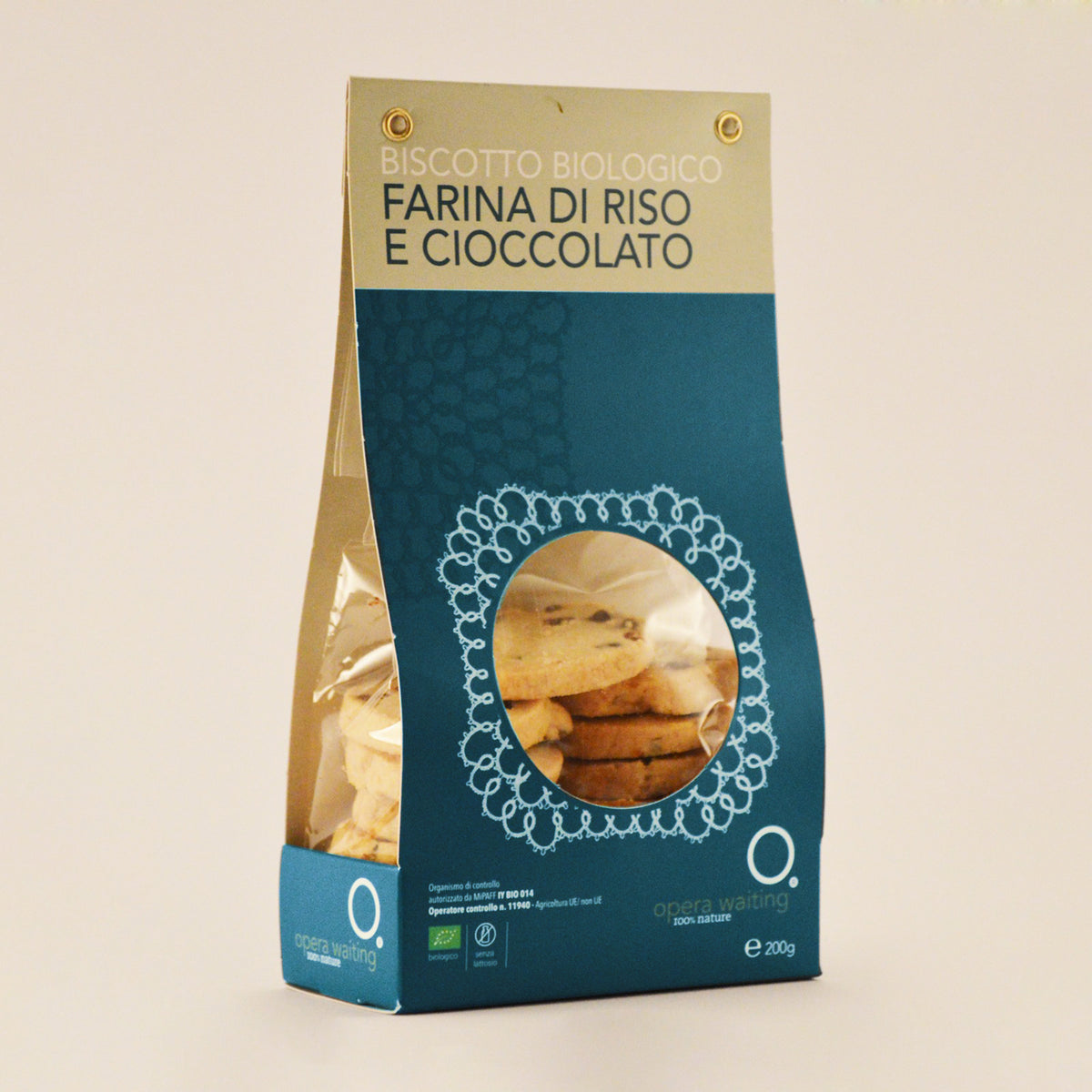 Biscotto biologico farina di riso e cioccolato senza lattosio – Shop ...